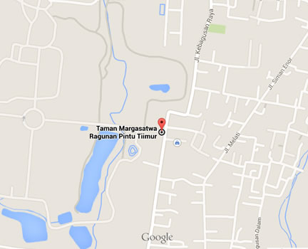 map_direction | Taman Margasatwa Ragunan